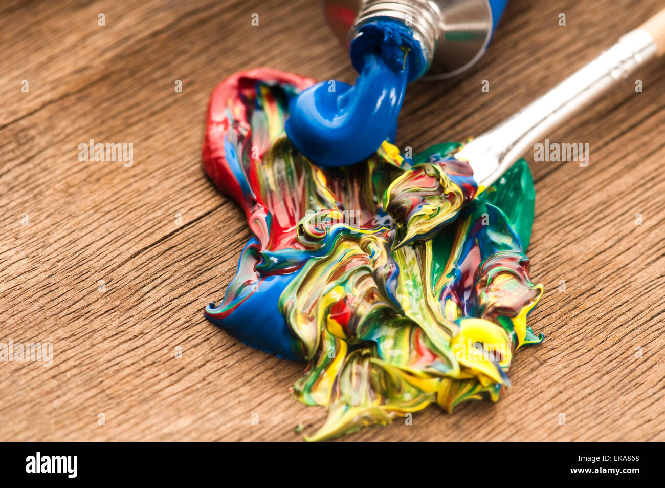 mixing paints. background Stock Photo - Alamy