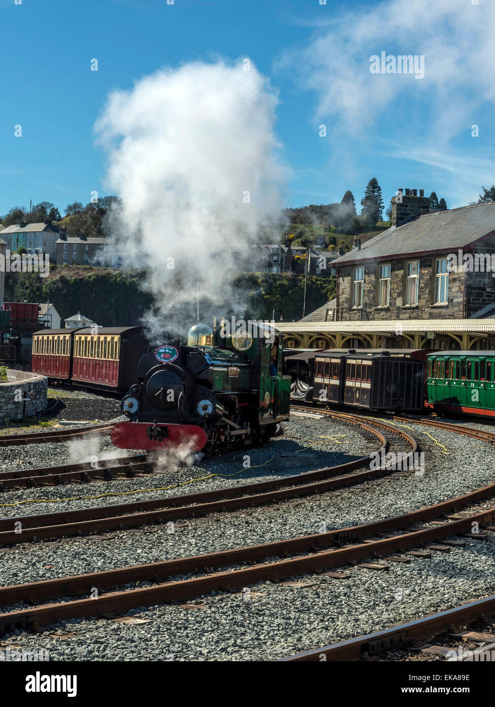 Saddle tank tender engine hi-res stock photography and images - Alamy
