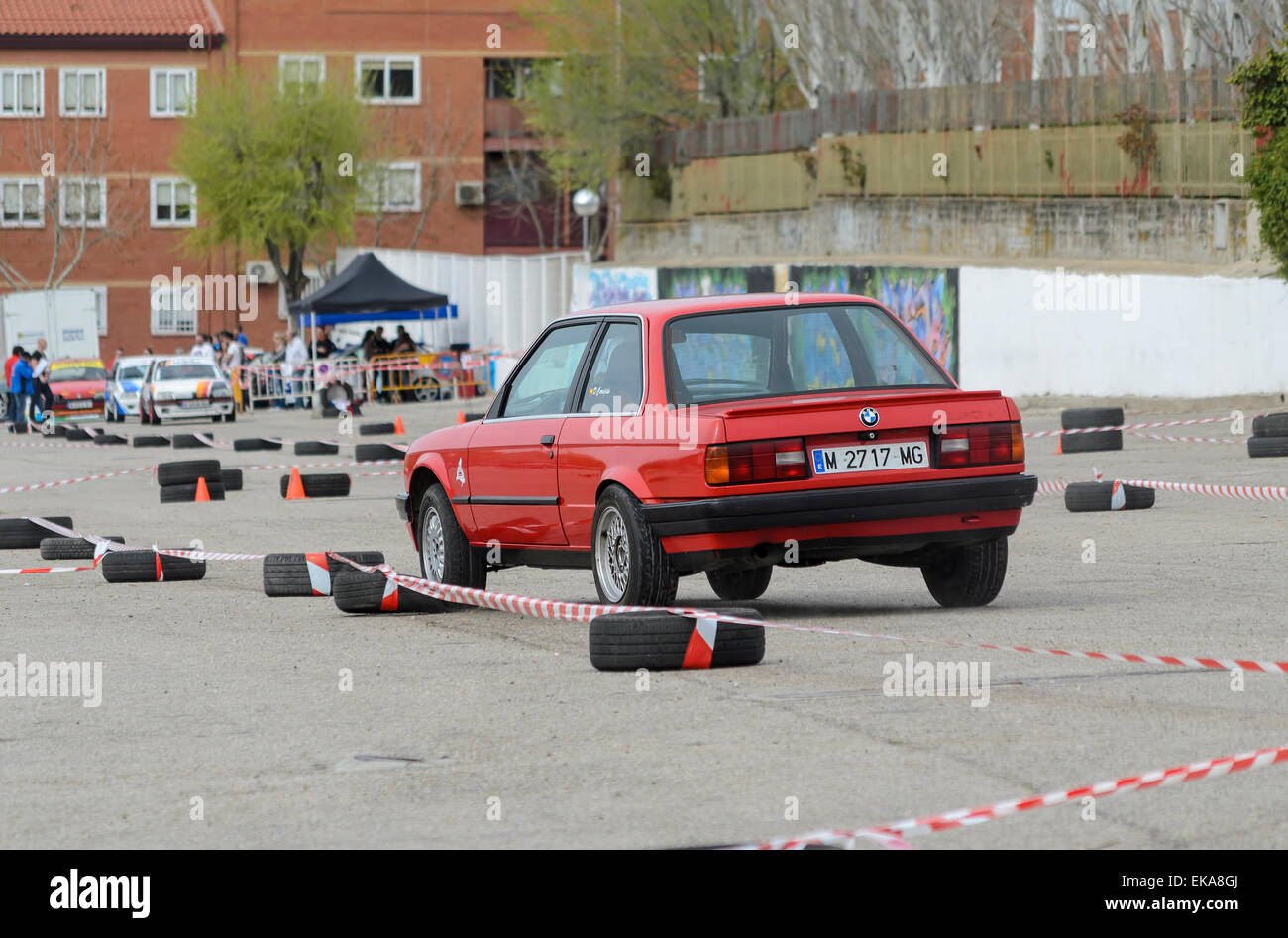 Bmw rally car track hi-res stock photography and images - Alamy
