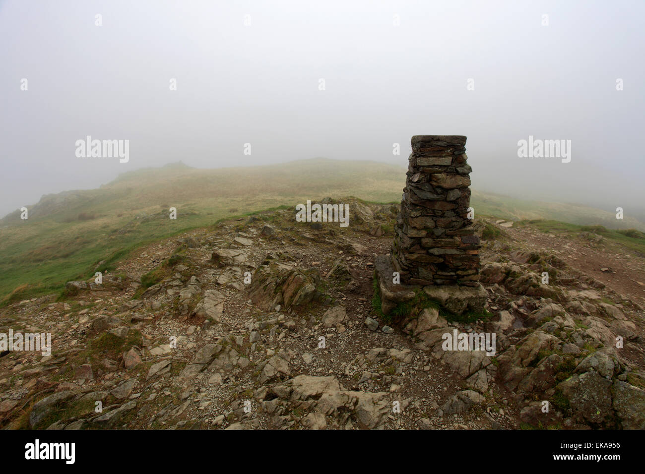 Ordinance survey trig point hi-res stock photography and images - Alamy