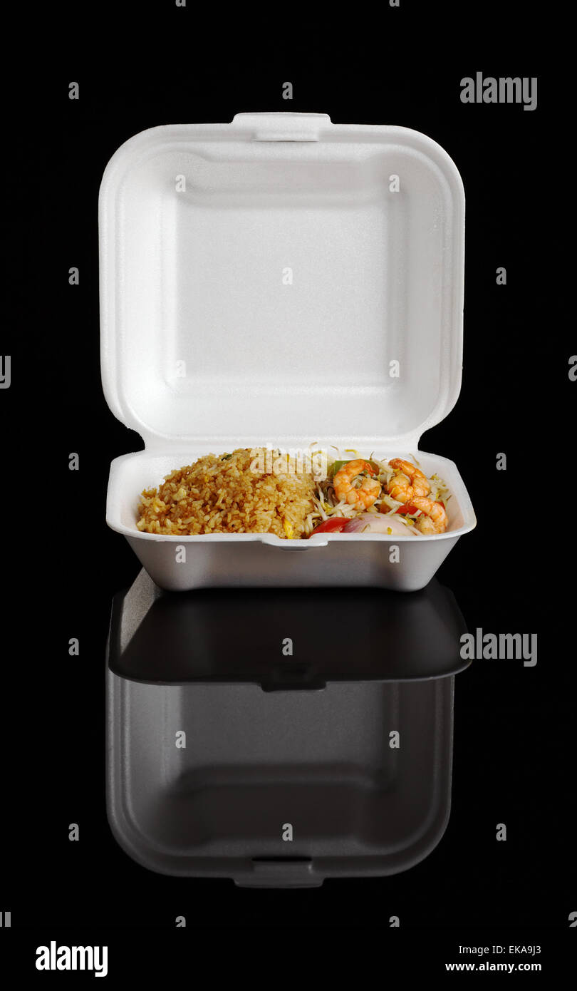 Chinese take away food in styrofoam hi-res stock photography and images ...