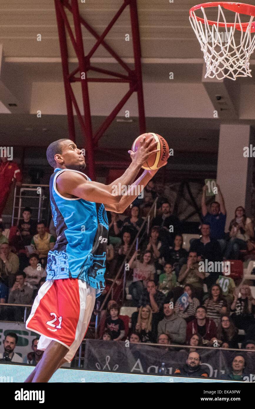 April 5, 2015: Jermaine Jonte Flowers in action during the All Star ...