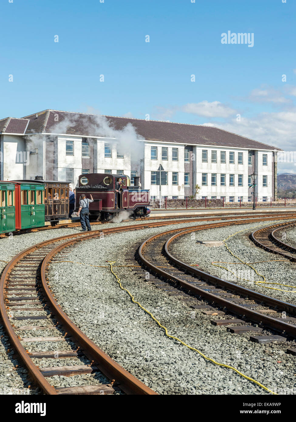 Single fairlie locomotive hi-res stock photography and images - Alamy