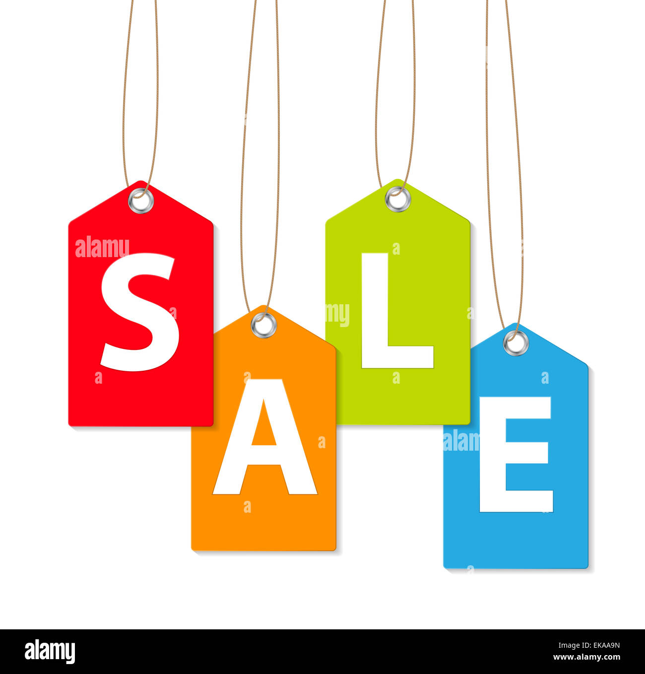 Sale Banner. Vector Illustration Stock Photo - Alamy