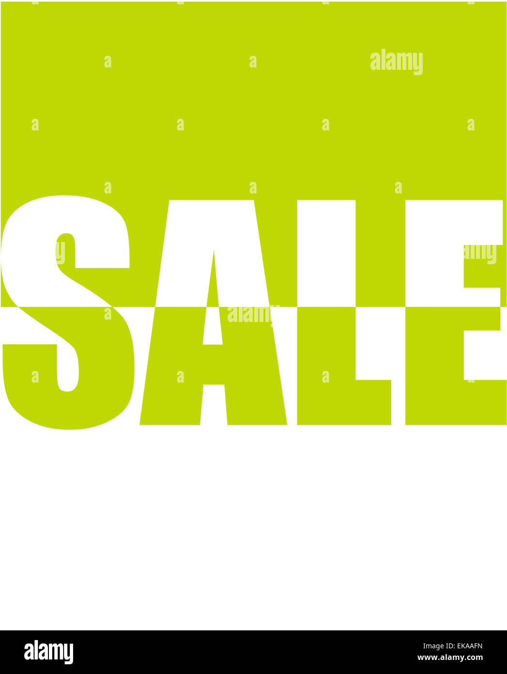 Sale Sign Vector Illustration Stock Photo - Alamy