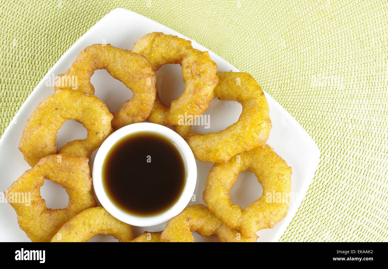 Popular Peruvian dessert called Picarones made from squash and sweet ...