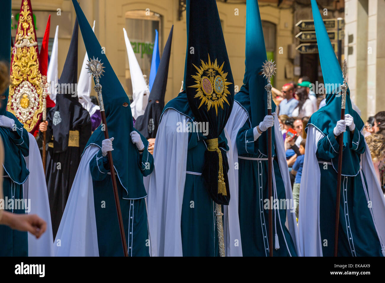 Malaga easter week cathedral hi-res stock photography and images - Alamy