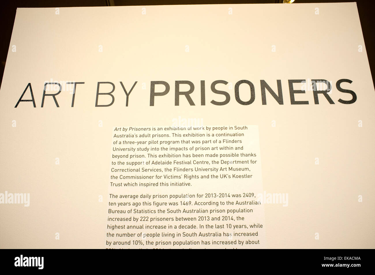 Australian prison art hi-res stock photography and images - Alamy