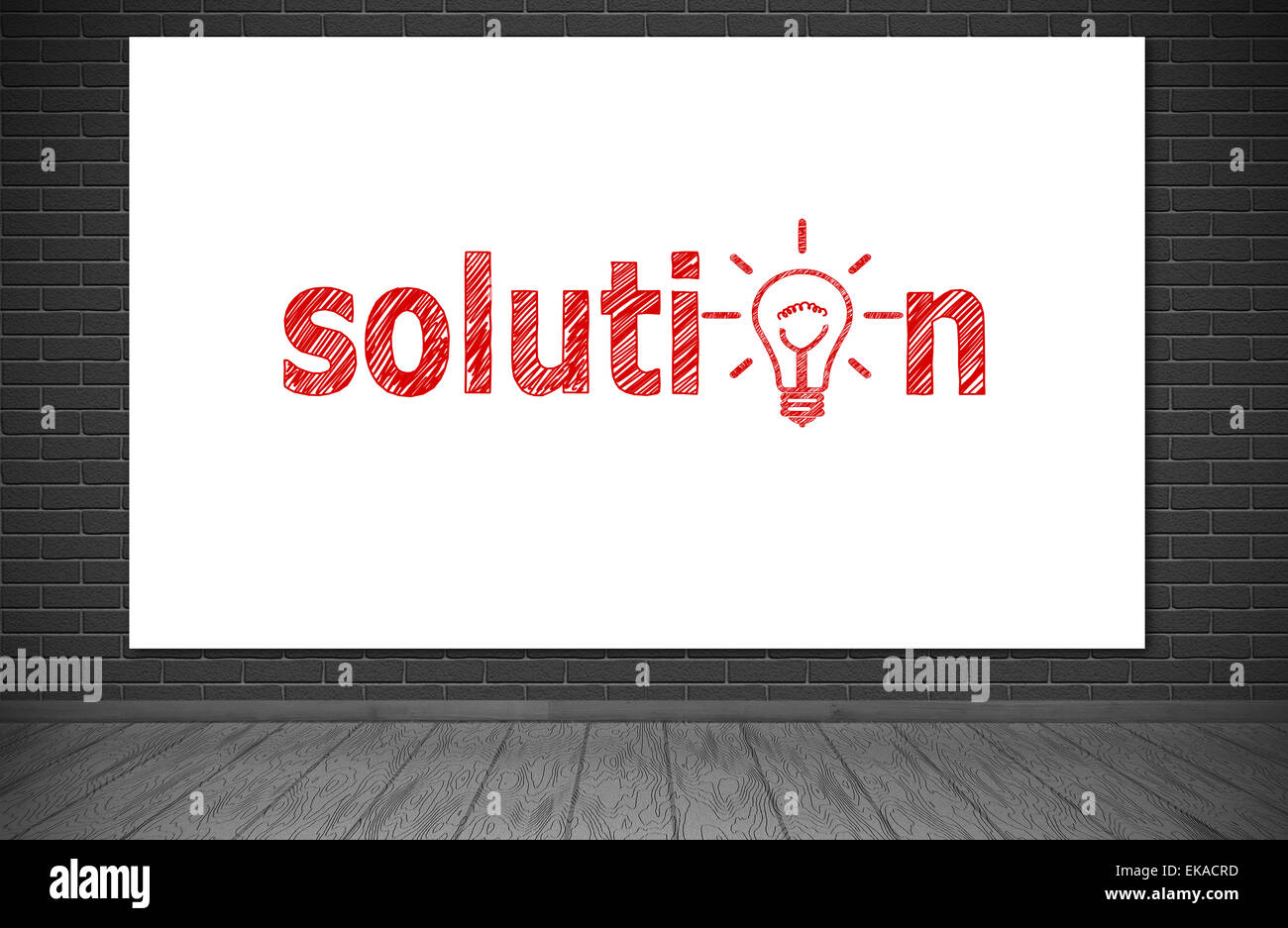 Solution symbol hi-res stock photography and images - Alamy