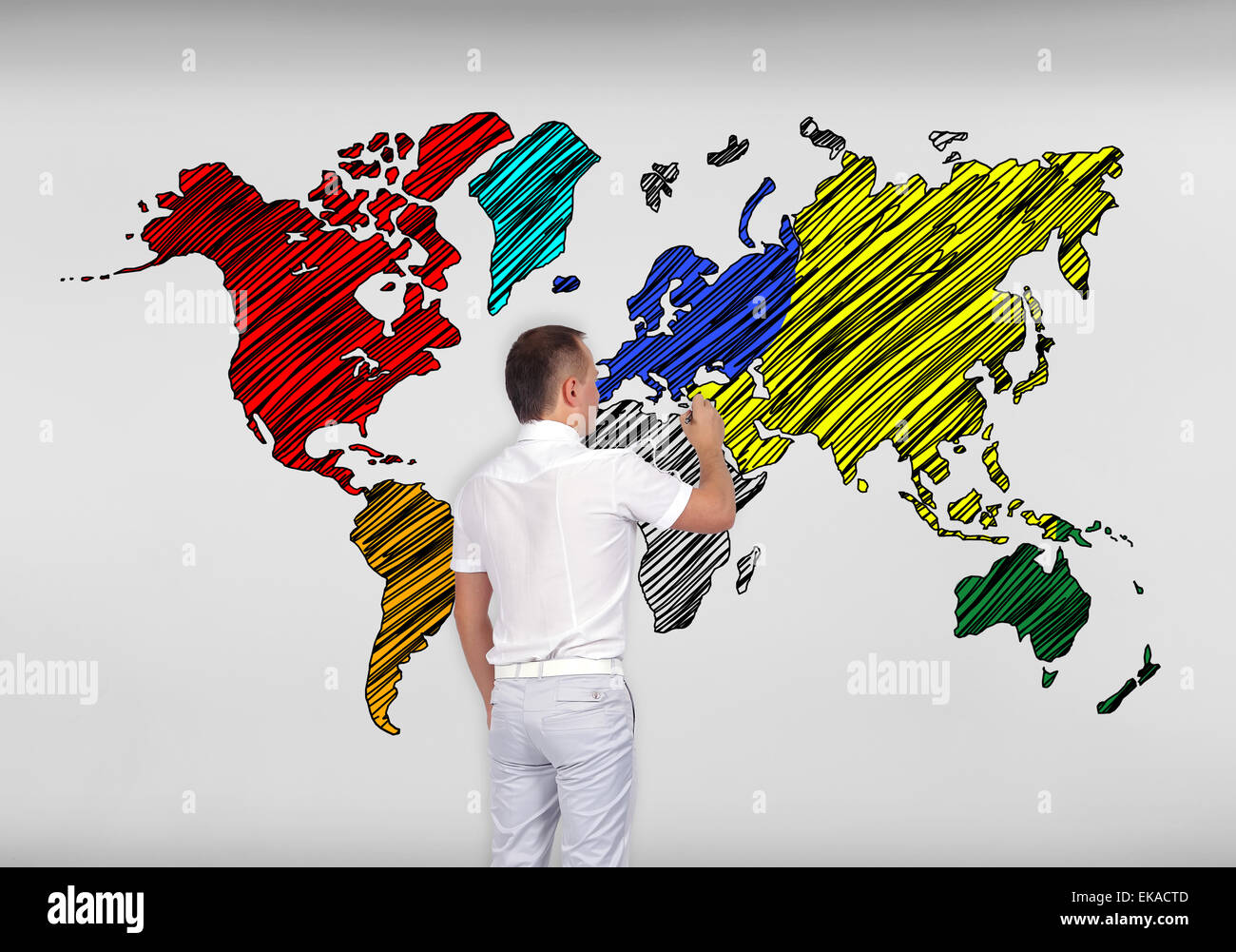Map of concrete hi-res stock photography and images - Alamy