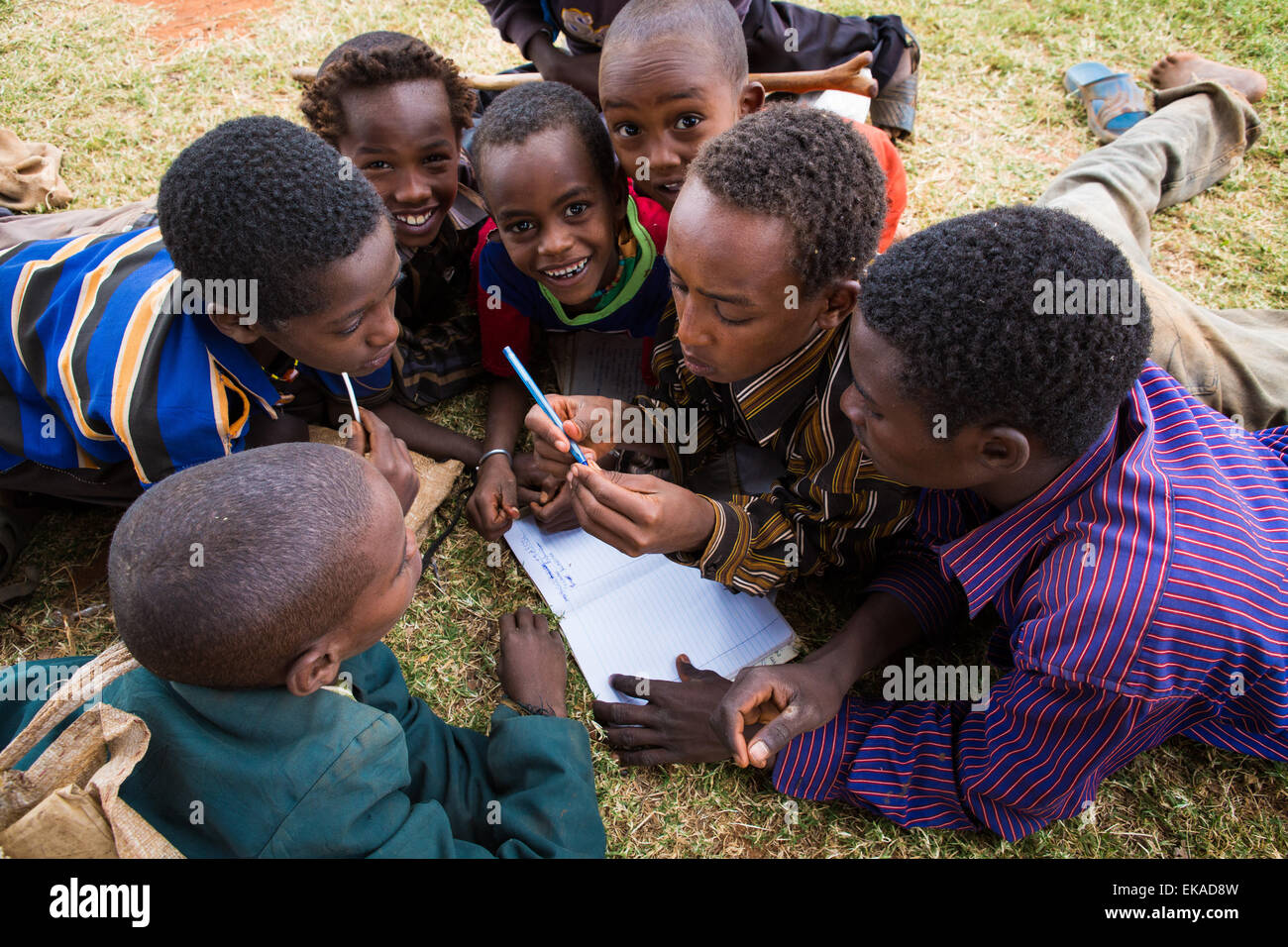 Ethiopian kids hi-res stock photography and images - Alamy