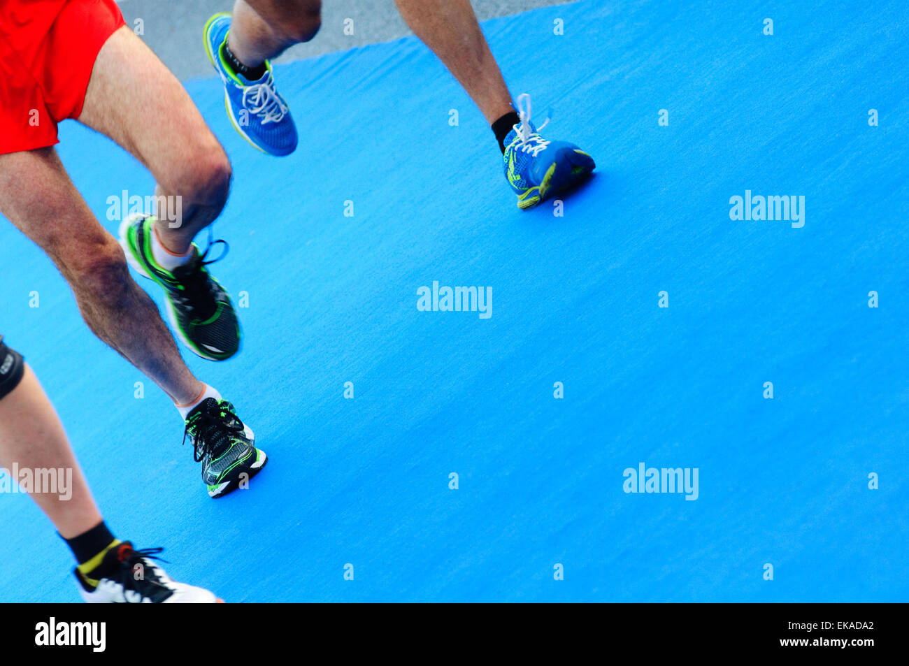 Running feet hi-res stock photography and images - Alamy