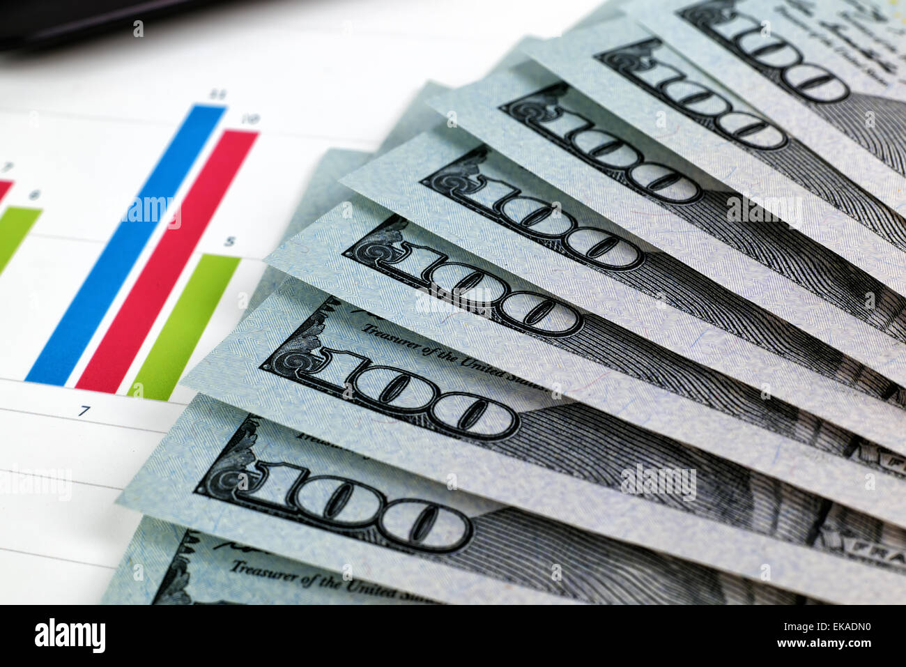 Money bills chart hi-res stock photography and images - Alamy