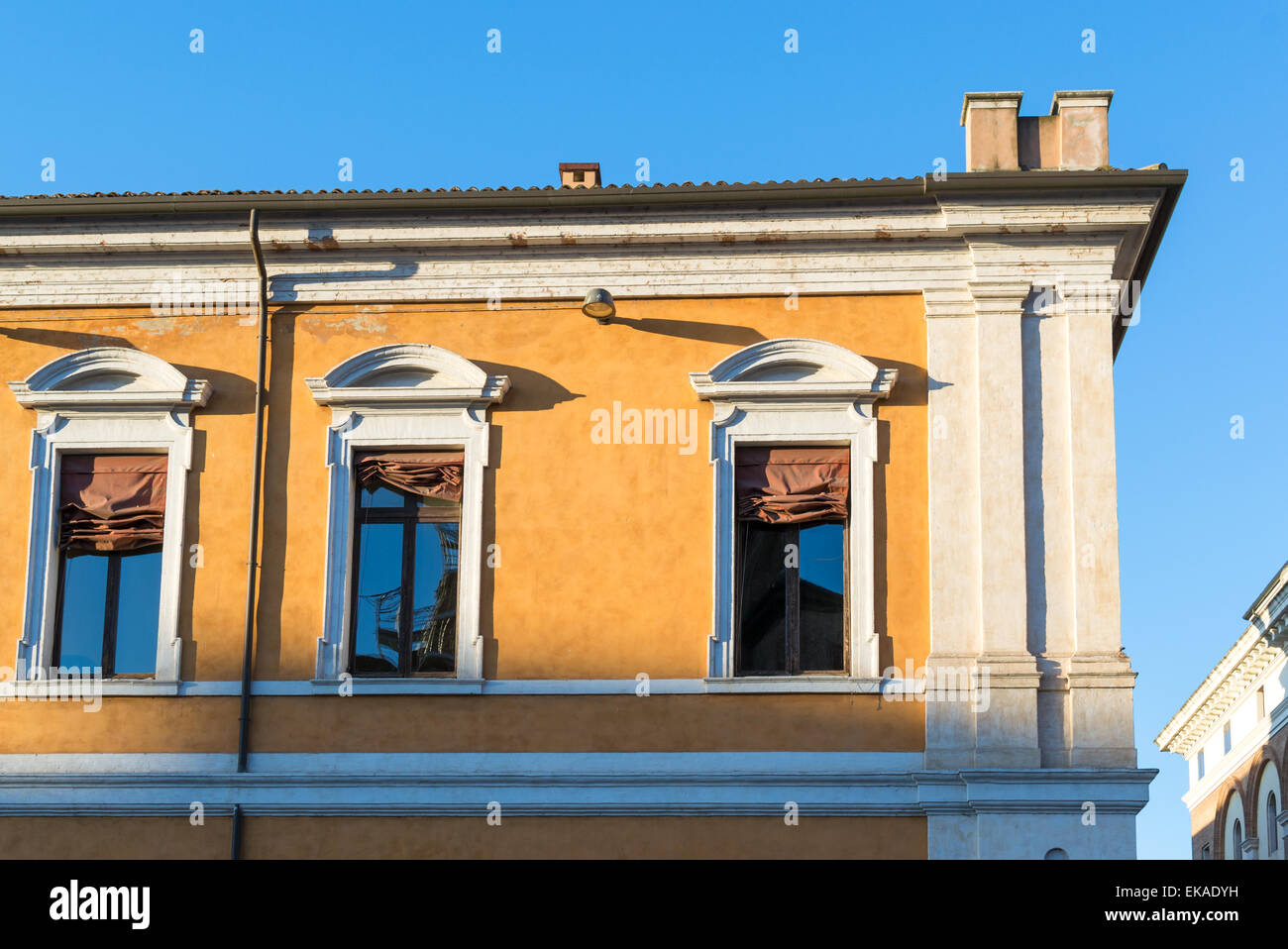 Ancient renaissance building in the downtown of Ferrara Stock Photo - Alamy