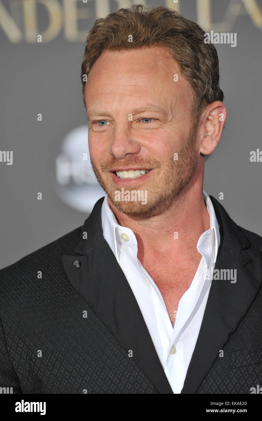 LOS ANGELES, CA - MARCH 1, 2015: Ian Ziering at the world premiere of ...
