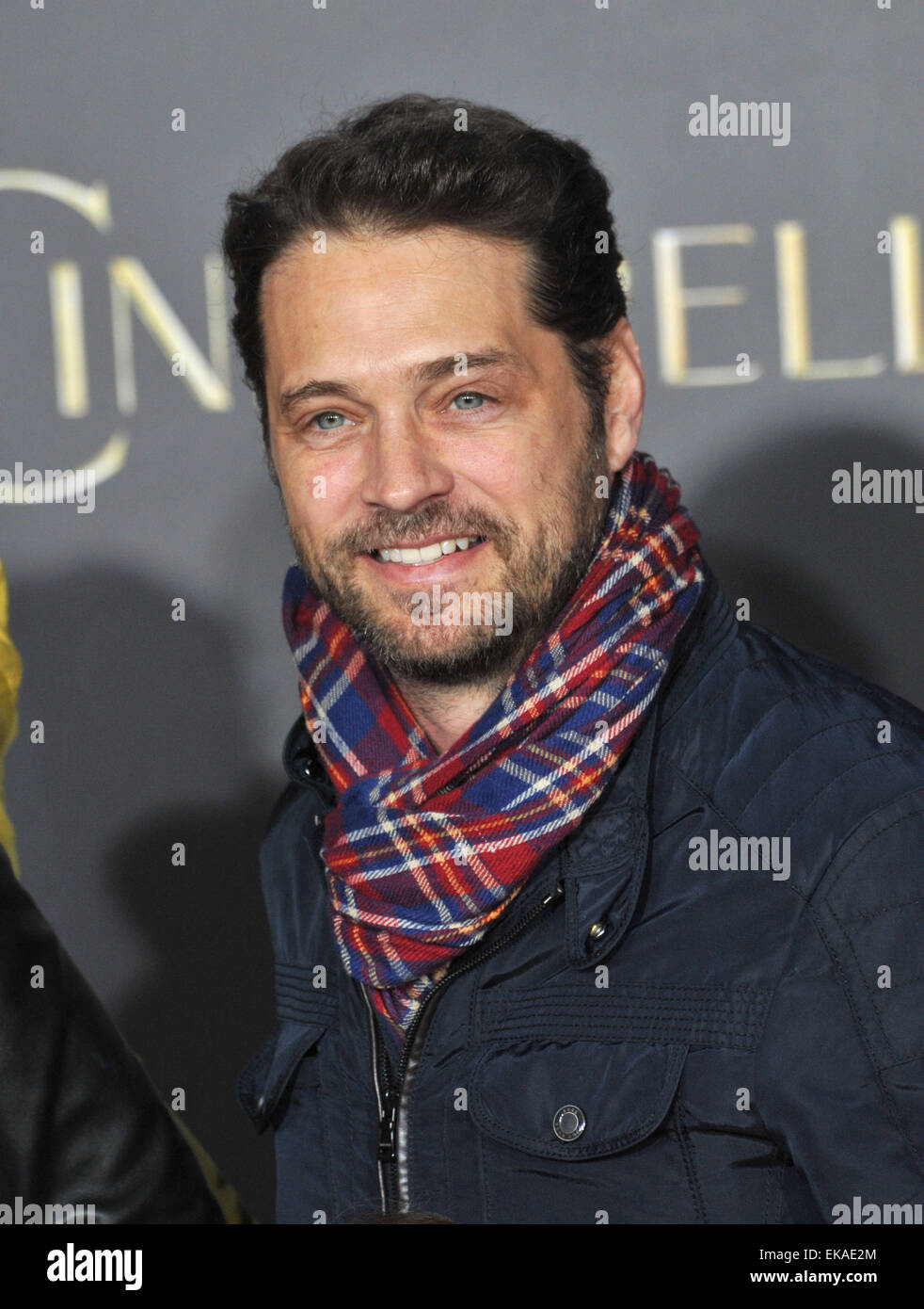 LOS ANGELES, CA - MARCH 1, 2015: Jason Priestley at the world premiere ...