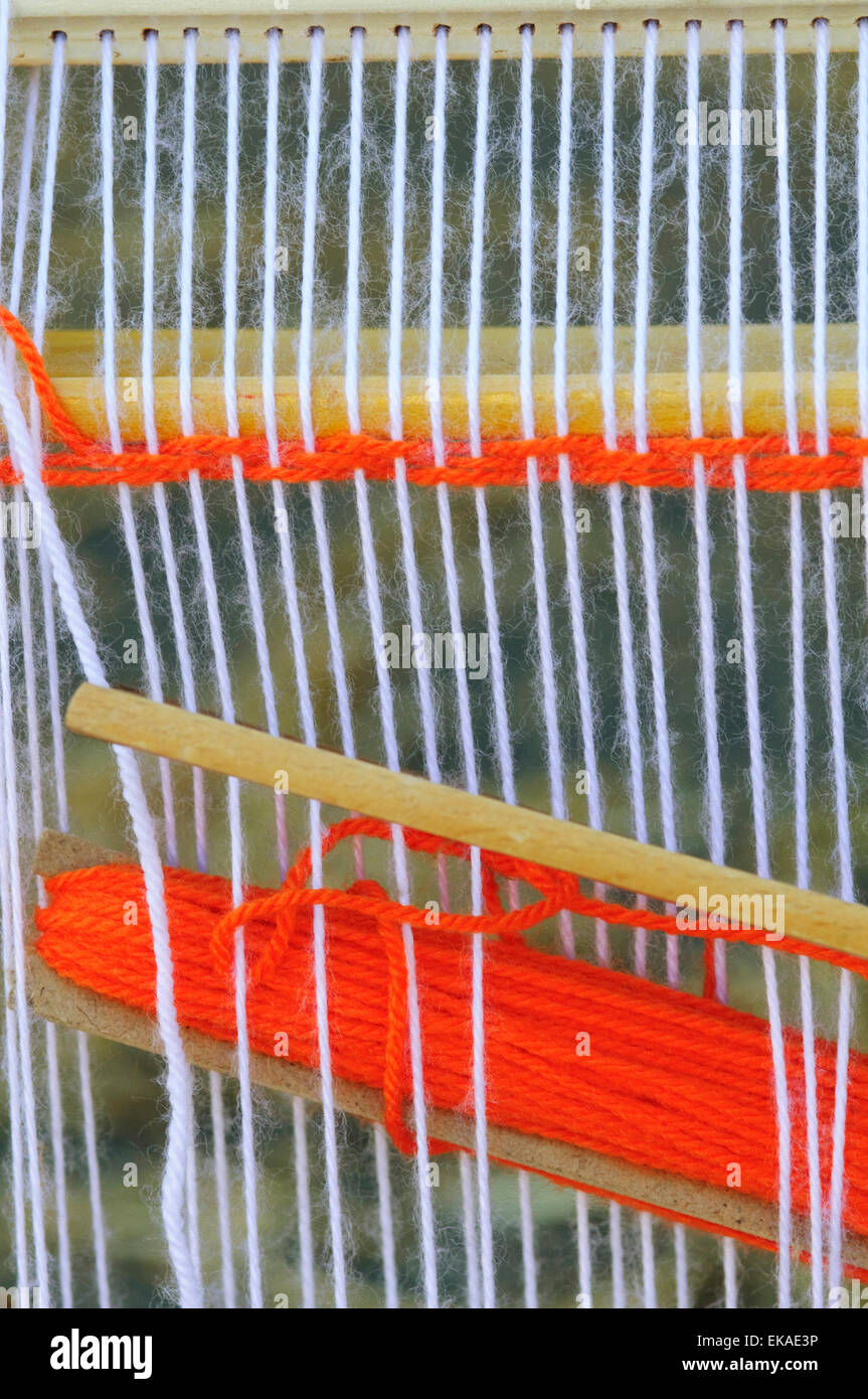 Treadle loom hi-res stock photography and images - Alamy