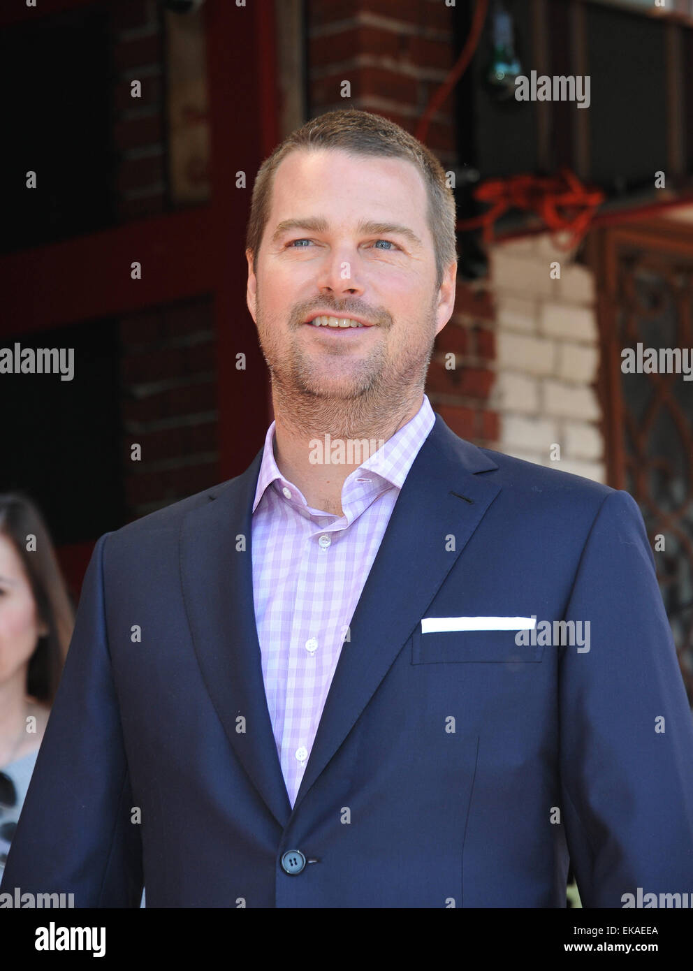 LOS ANGELES, CA - MARCH 5, 2015: Actor Chris O'Donnell on Hollywood ...