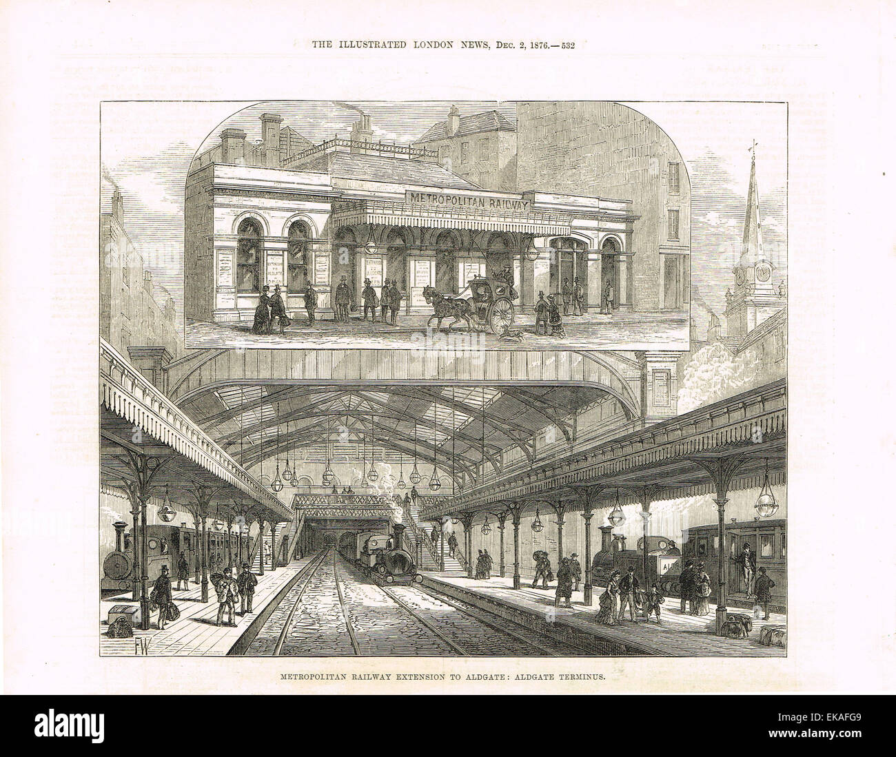 Metropolitan railway london hi-res stock photography and images - Alamy