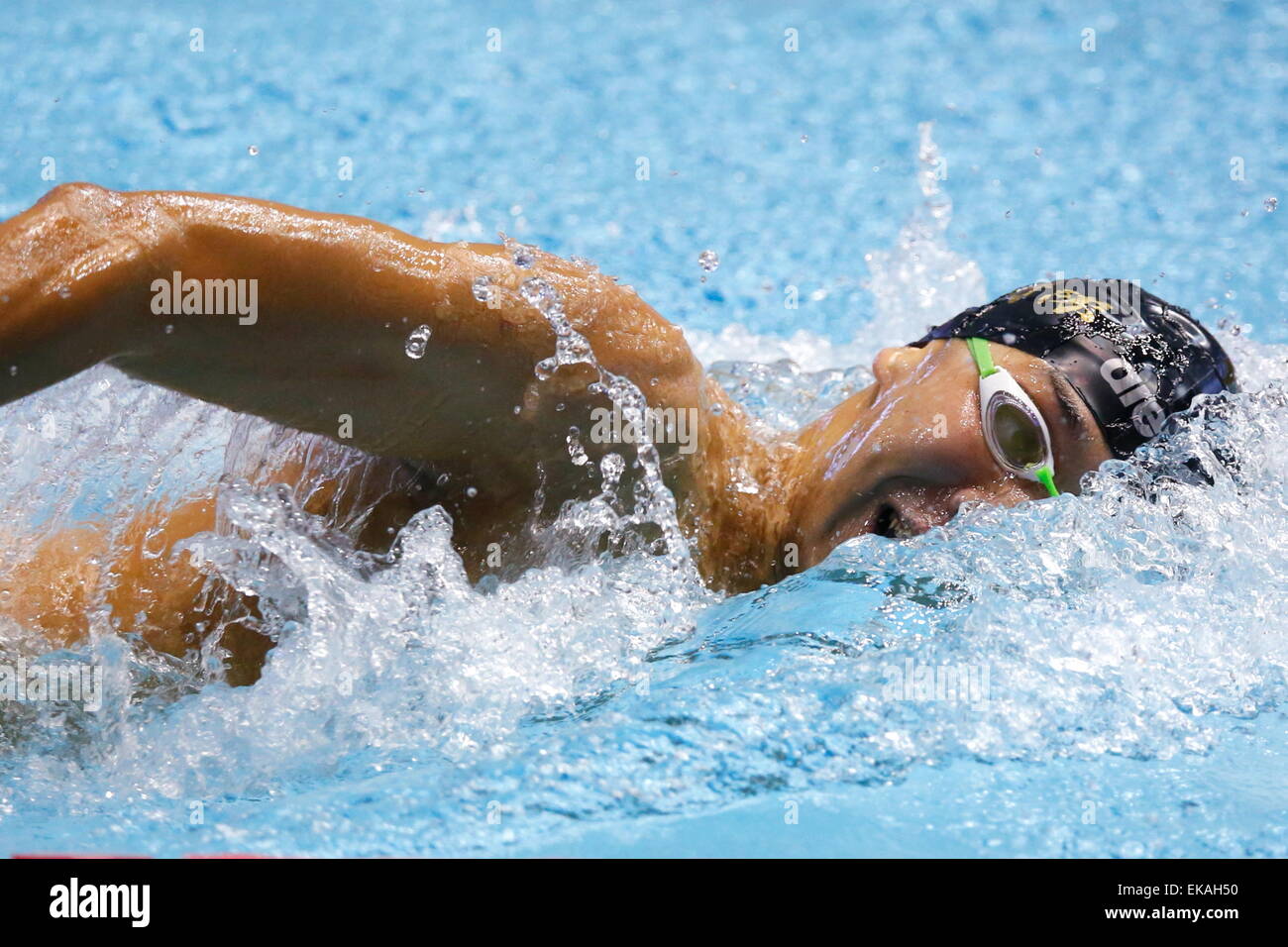 Tokyo, Japan. 8th Apr, 2015. Yosuke Miyamoto Swimming : Japan swimming ...
