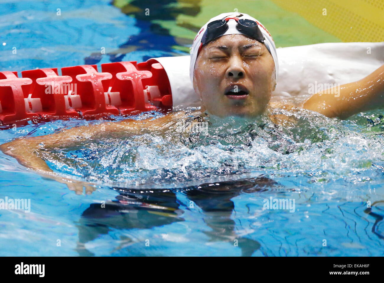 Tokyo, Japan. 8th Apr, 2015. Satomi Suzuki Swimming : Japan swimming ...