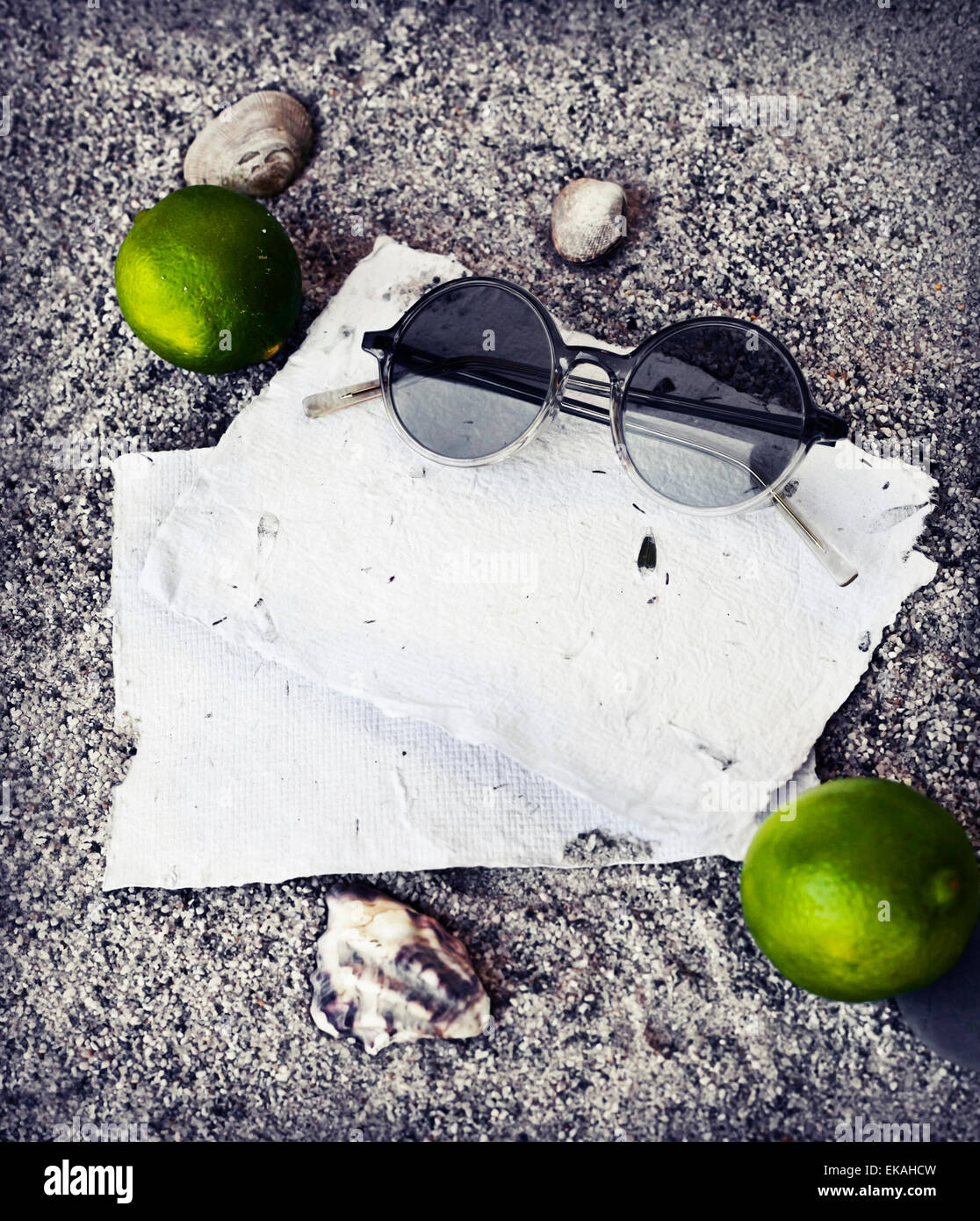 Beach background with copy space, beach sand summer theme, stack of ...