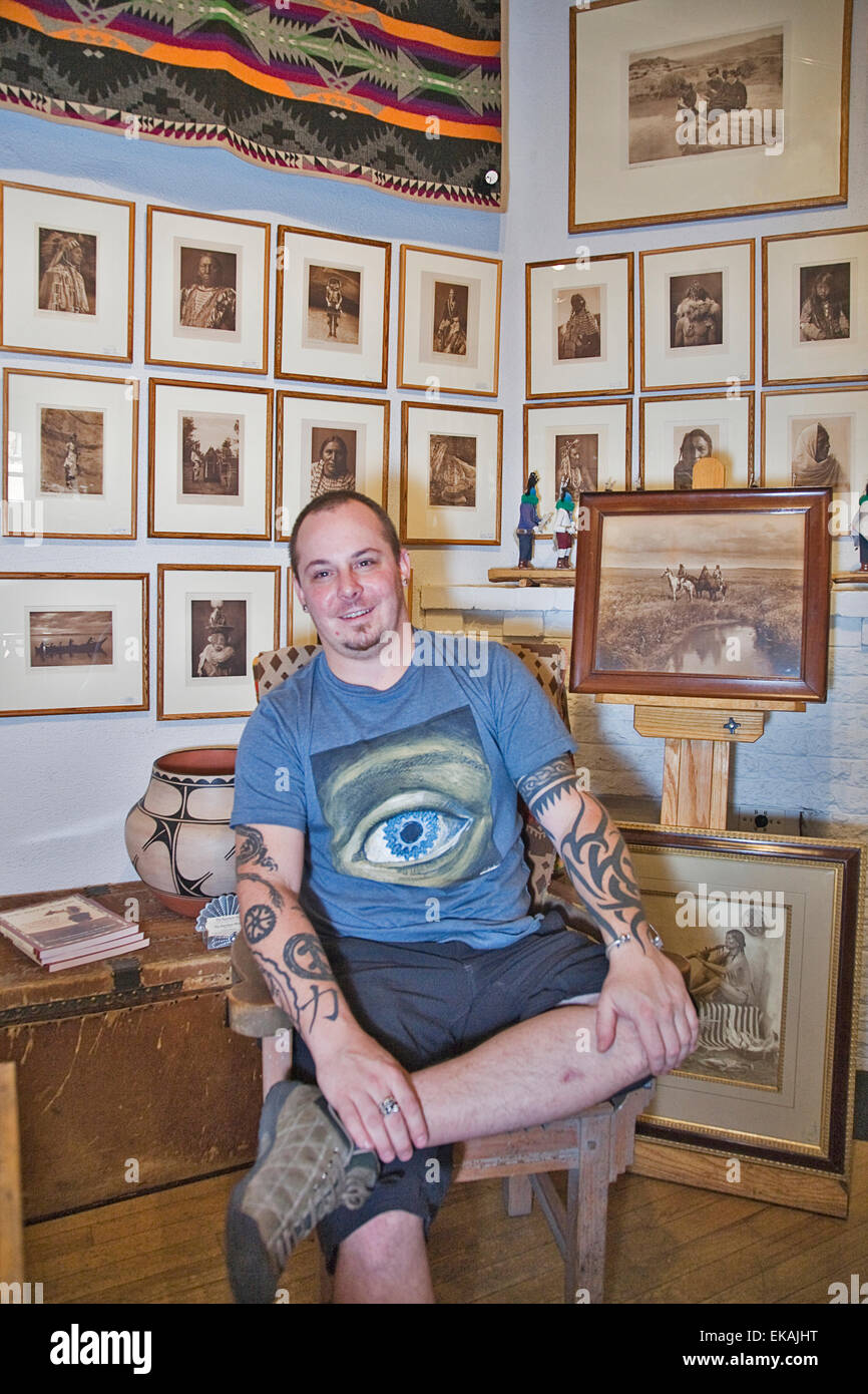 Zack Cox and his family own the Rainbow Man gift show at 109 East ...