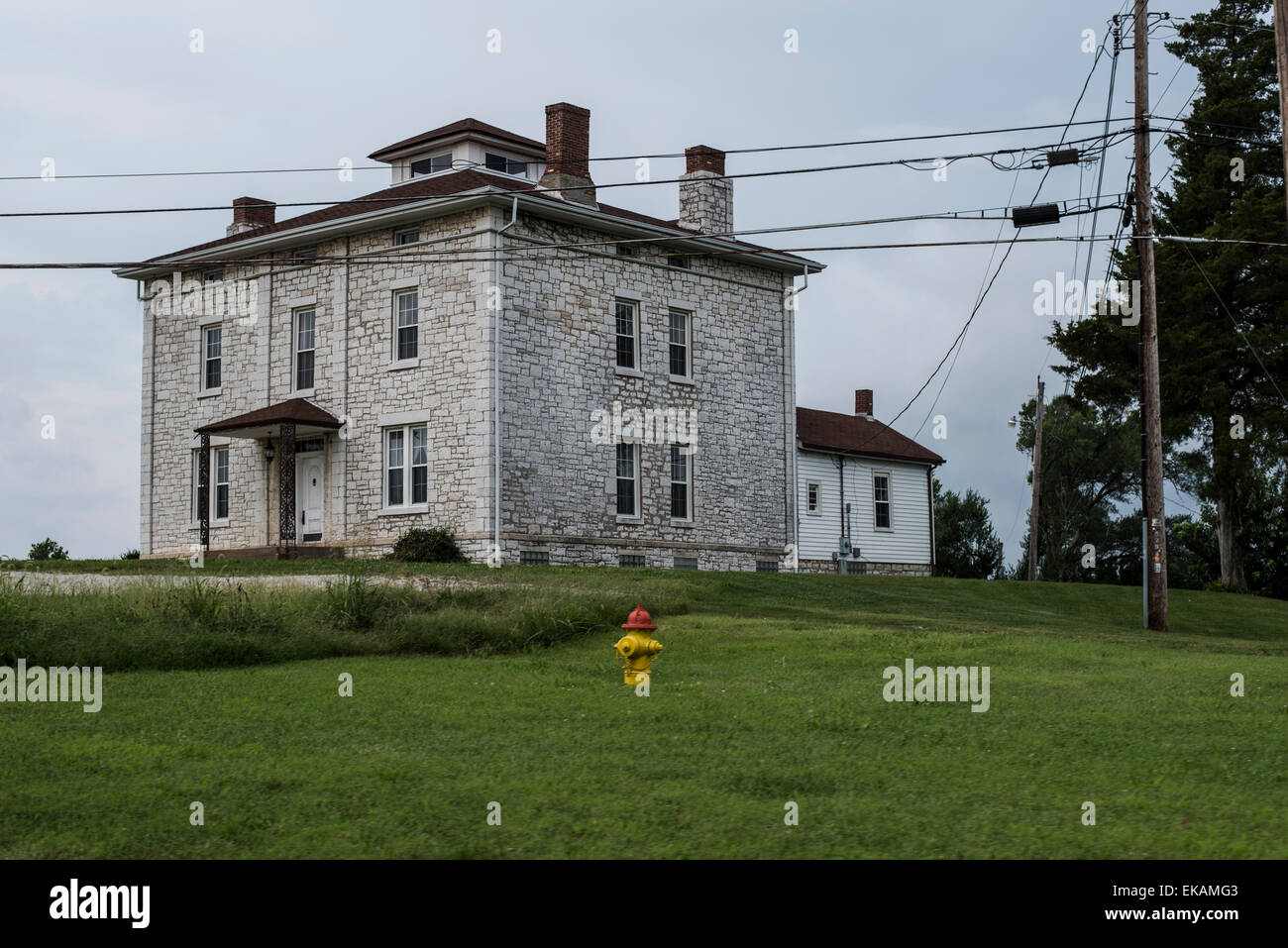 Road side homes Perryville Stock Photo - Alamy
