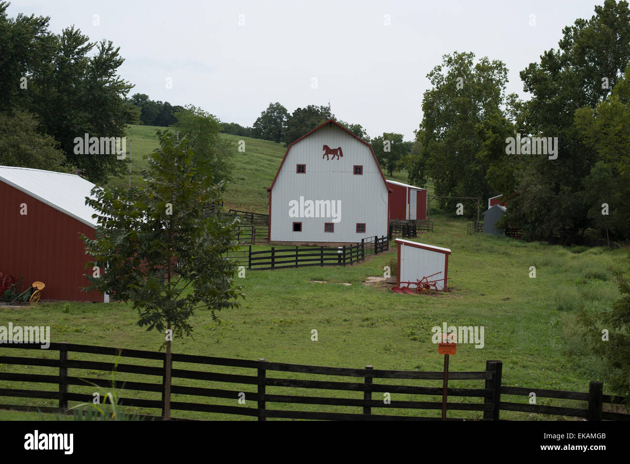 Rural countryside Missouri Stock Photo - Alamy