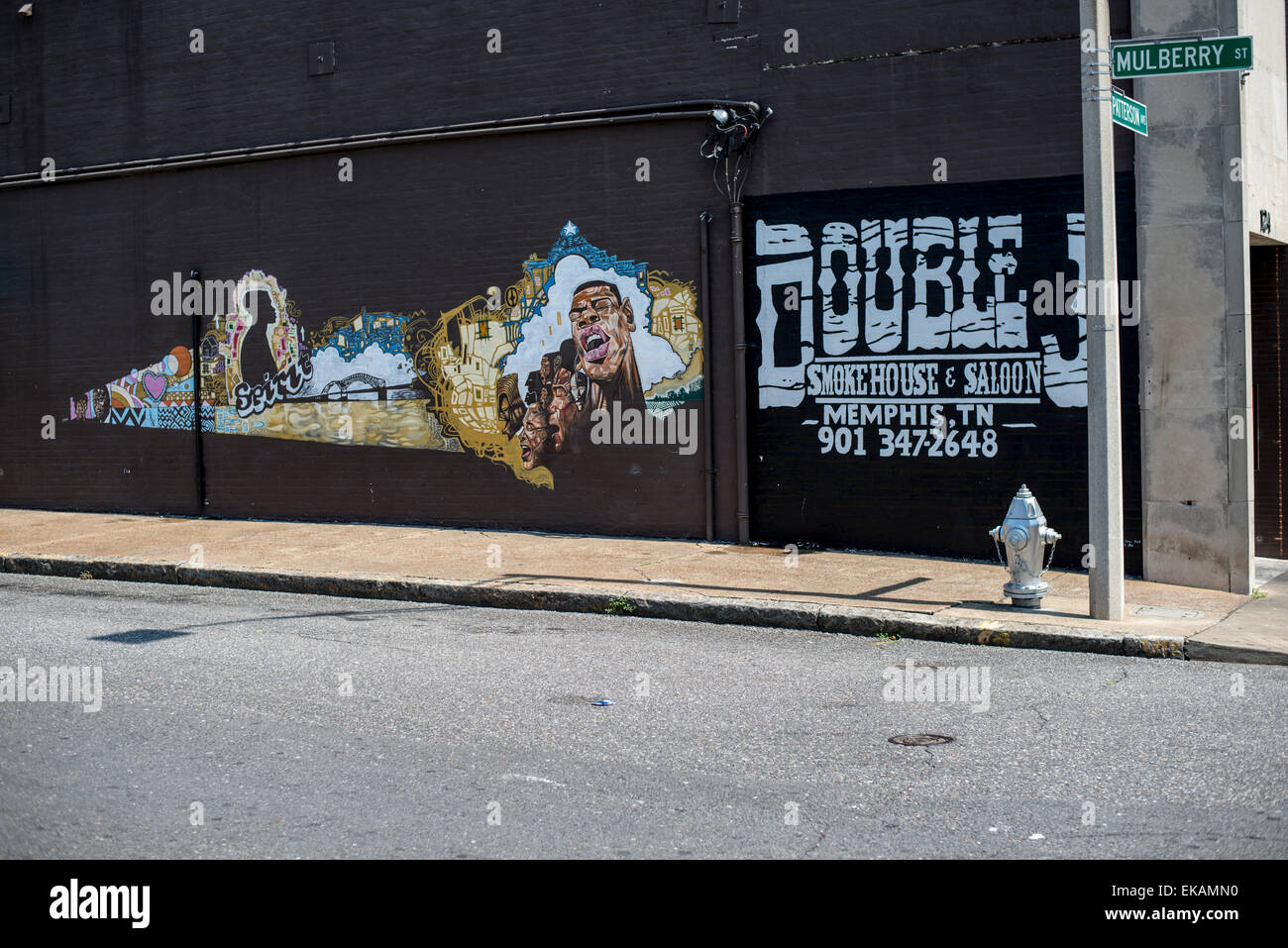 Memphis Tennessee , Street art and Graffiti Stock Photo - Alamy