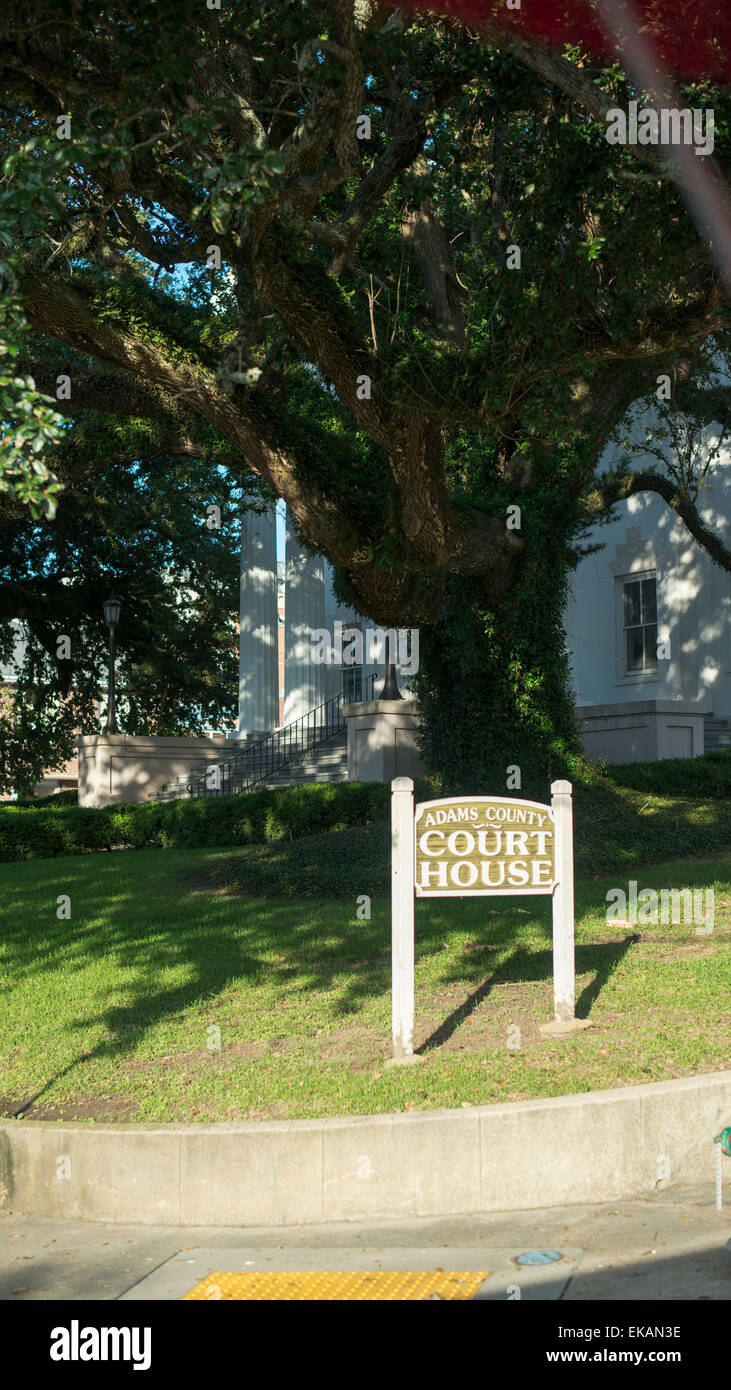 Natchez Miss , the court house Stock Photo - Alamy