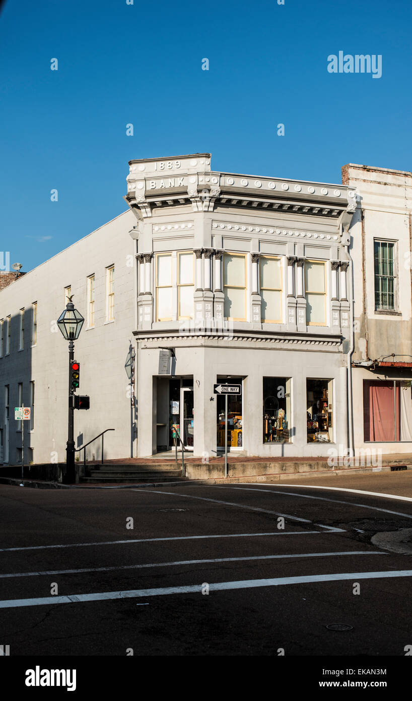 Natchez Miss. main street Stock Photo - Alamy
