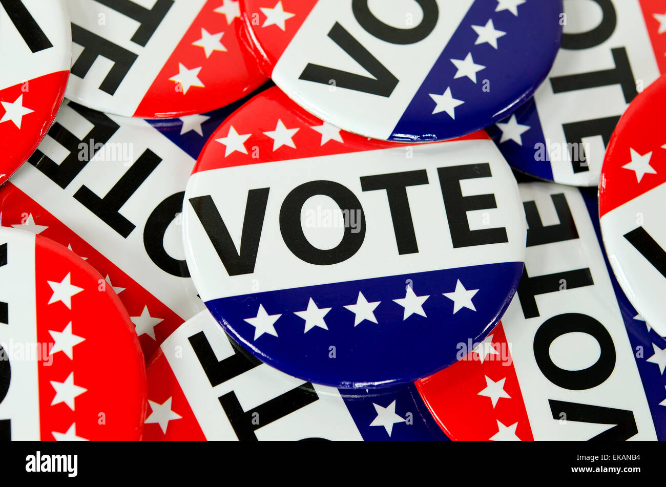 Voting pins hi-res stock photography and images - Alamy