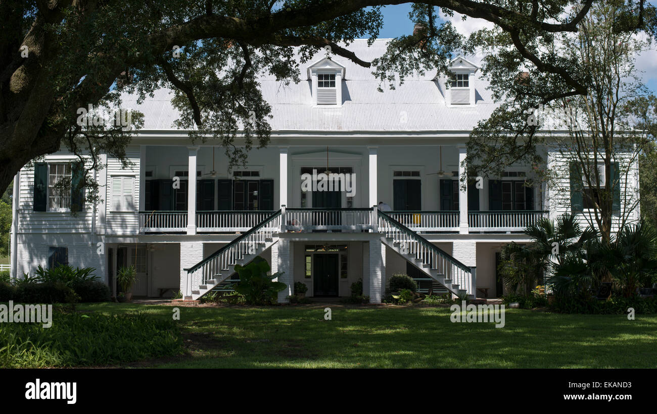 St. Joseph Plantation, historic plantation,Sugar cane ,Main House Stock ...