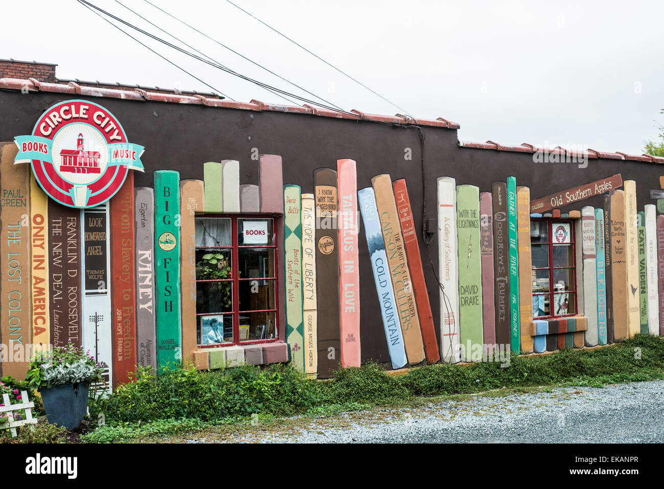 Circle city bookshop Stock Photo - Alamy