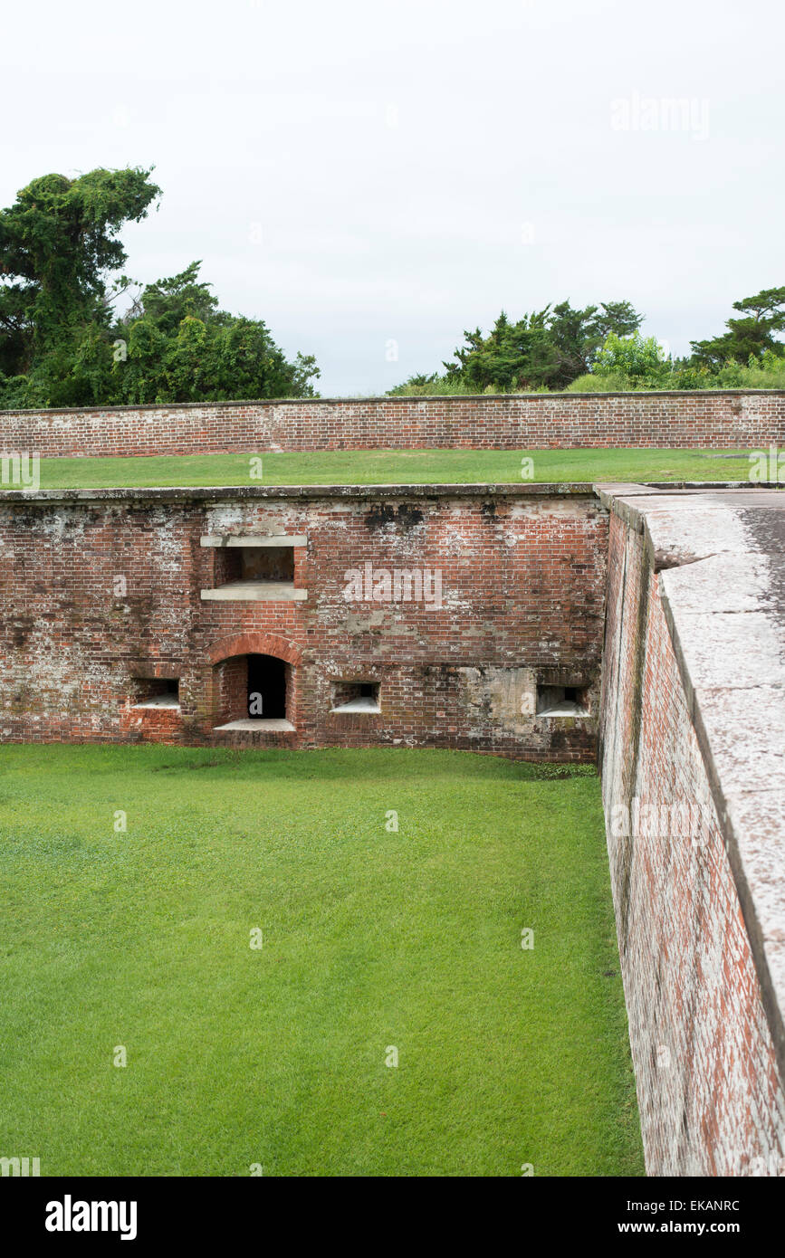 Fort Macon,designed by Brig. Gen. Simon Bernard & engineered by Robert ...