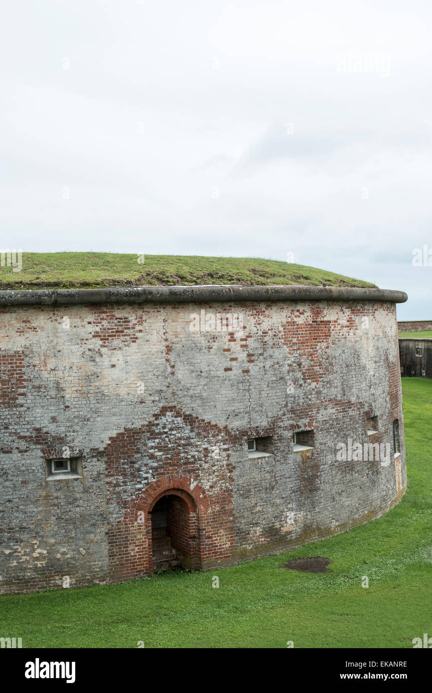 Fort Macon,designed by Brig. Gen. Simon Bernard & engineered by Robert ...