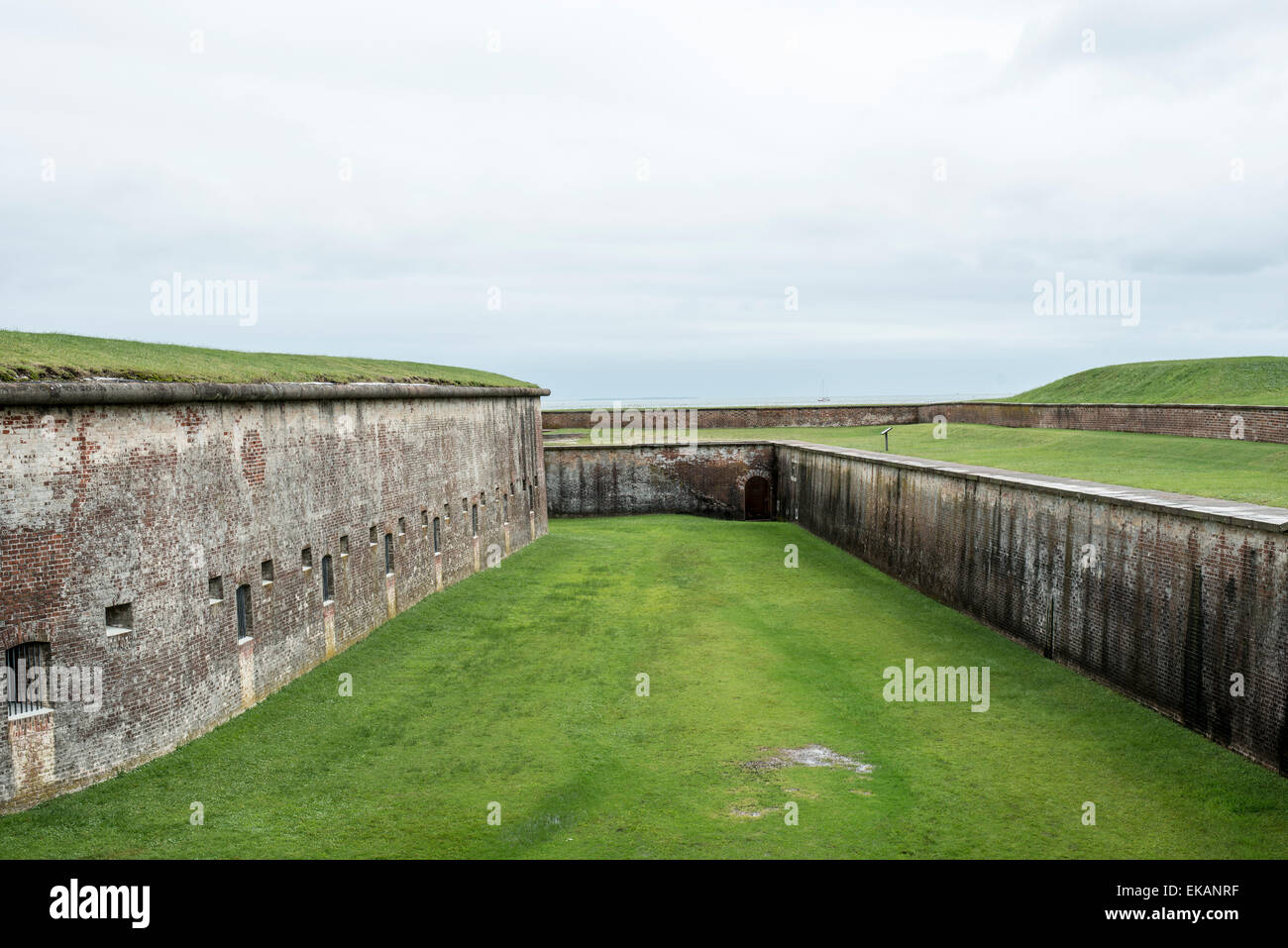 Fort Macon,designed by Brig. Gen. Simon Bernard & engineered by Robert ...