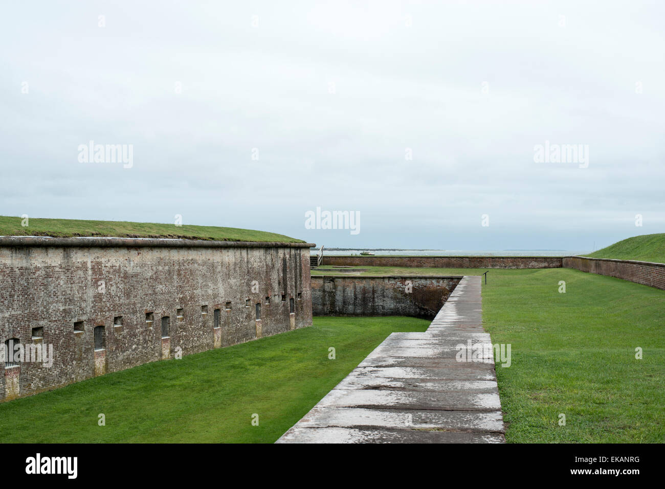 Fort Macon,designed by Brig. Gen. Simon Bernard & engineered by Robert ...