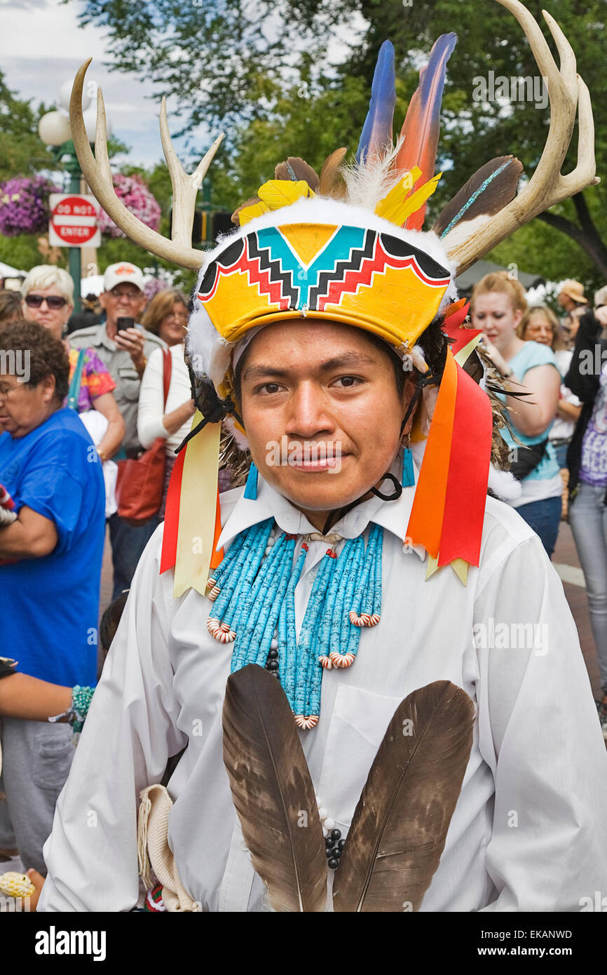 The annual Indian Market, held on the plaza each August in Santa Fe, is ...