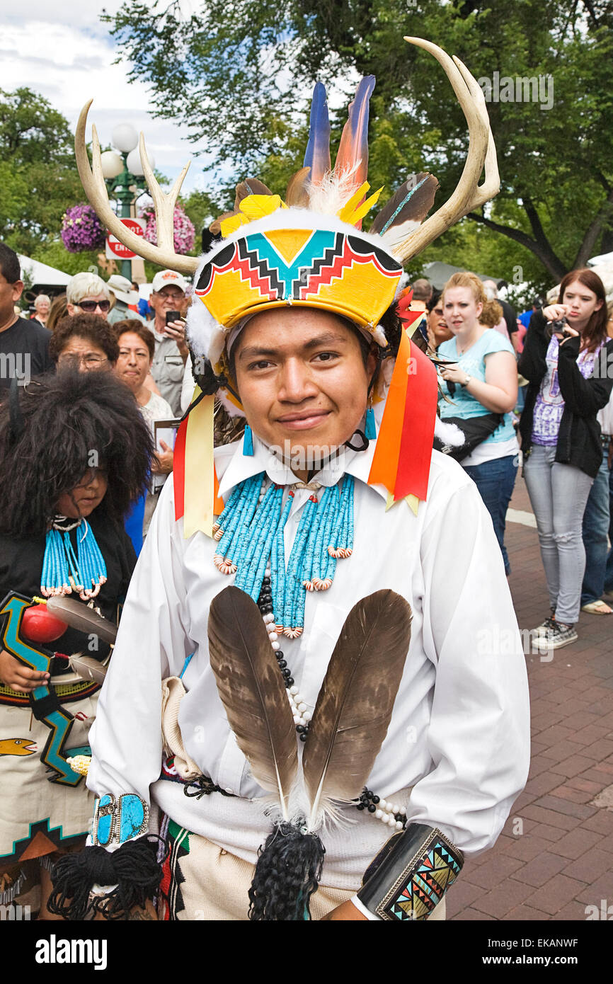 The annual Indian Market, held on the plaza each August in Santa Fe, is ...