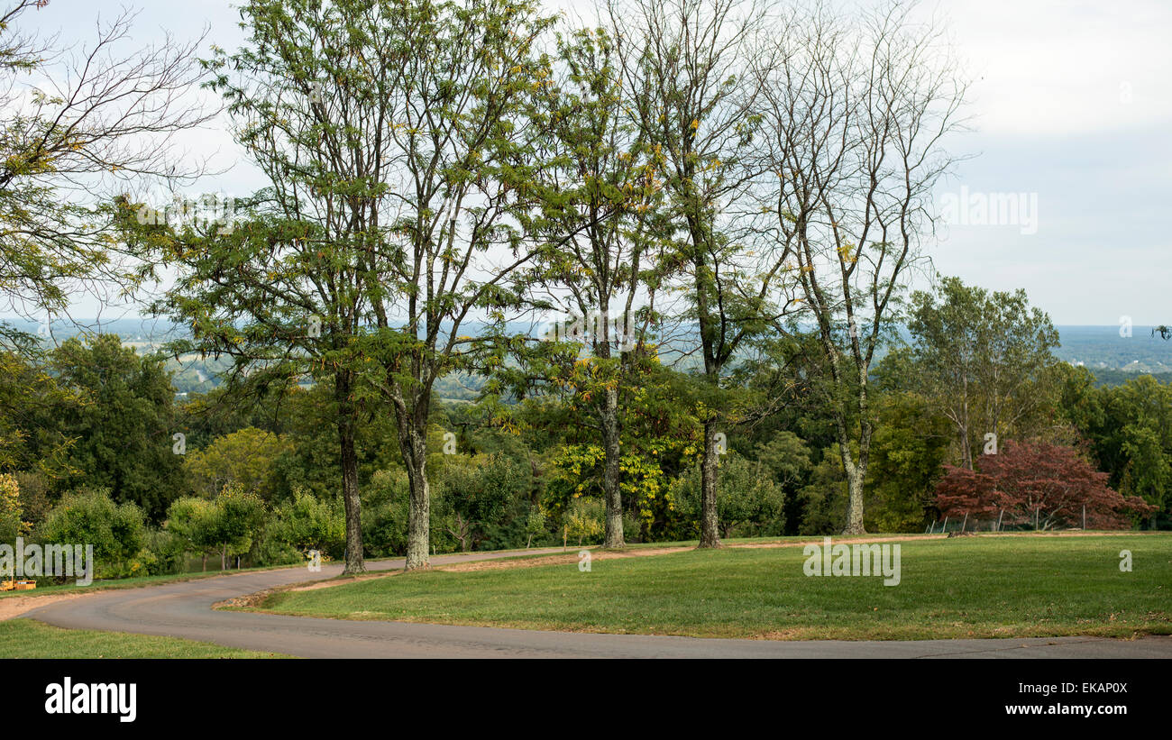 Monticello ,plantation of Thomas Jefferson,Charlottesville, Virginia ...