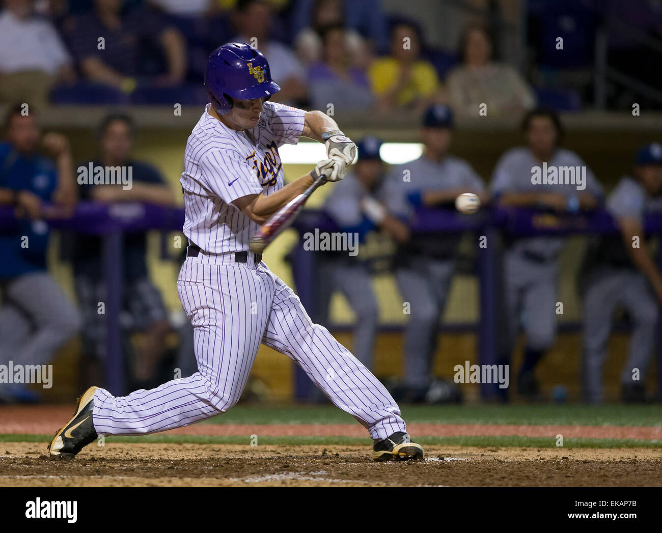 Rouge, LA, USA. 7th Apr, 2015. LSU infielder Alex Bregman (8) during ...