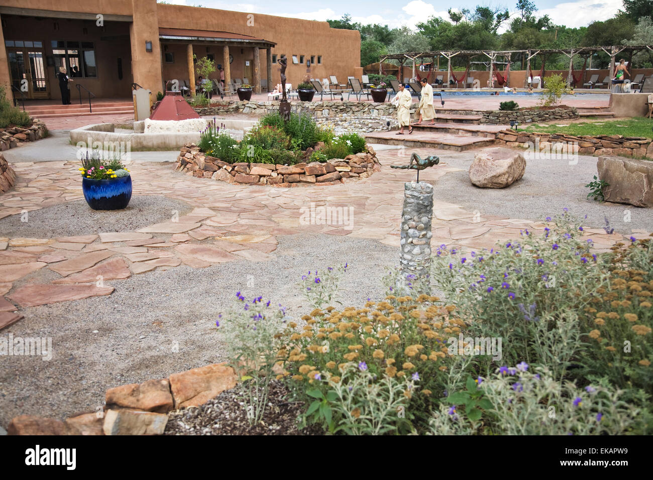 Ojo caliente mineral springs resort hi-res stock photography and images ...
