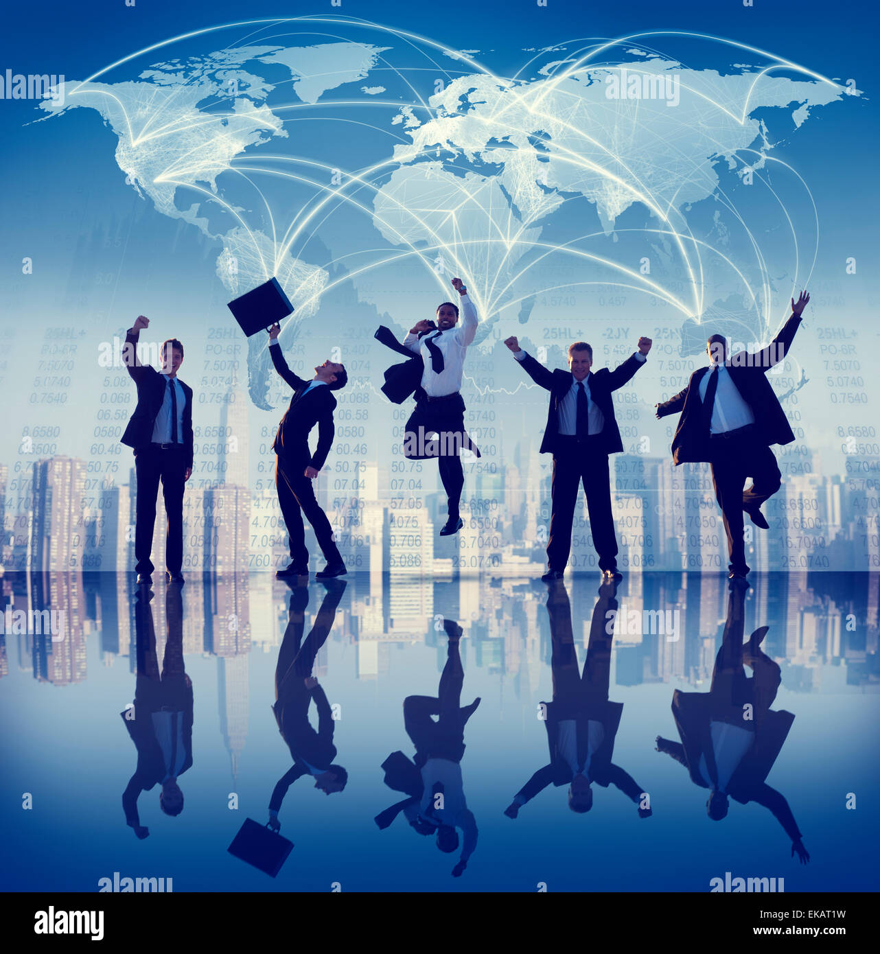 Business People Collaboration Team Teamwork Professional Concept Stock ...