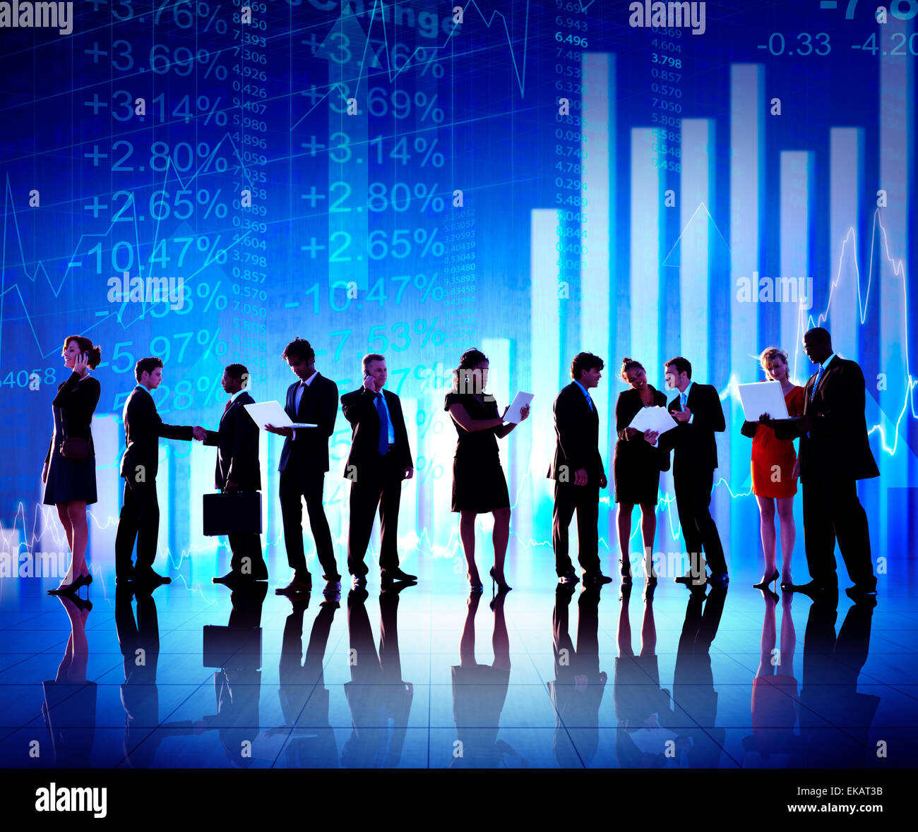 Business People Collaboration Team Teamwork Professional Concept Stock ...