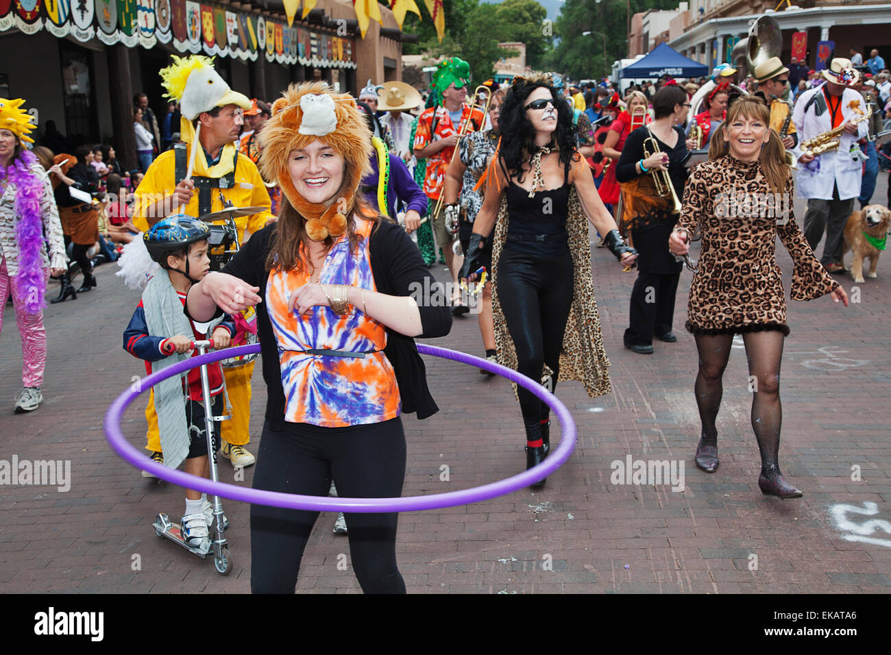 The Pet Parade is one of the most popular events at the Fiesta De Santa ...