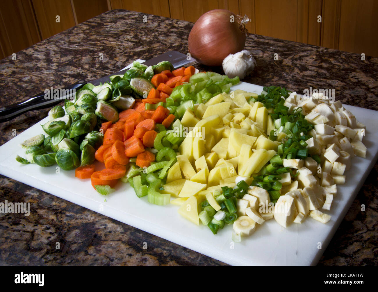 Cut the vegetables hi-res stock photography and images - Alamy