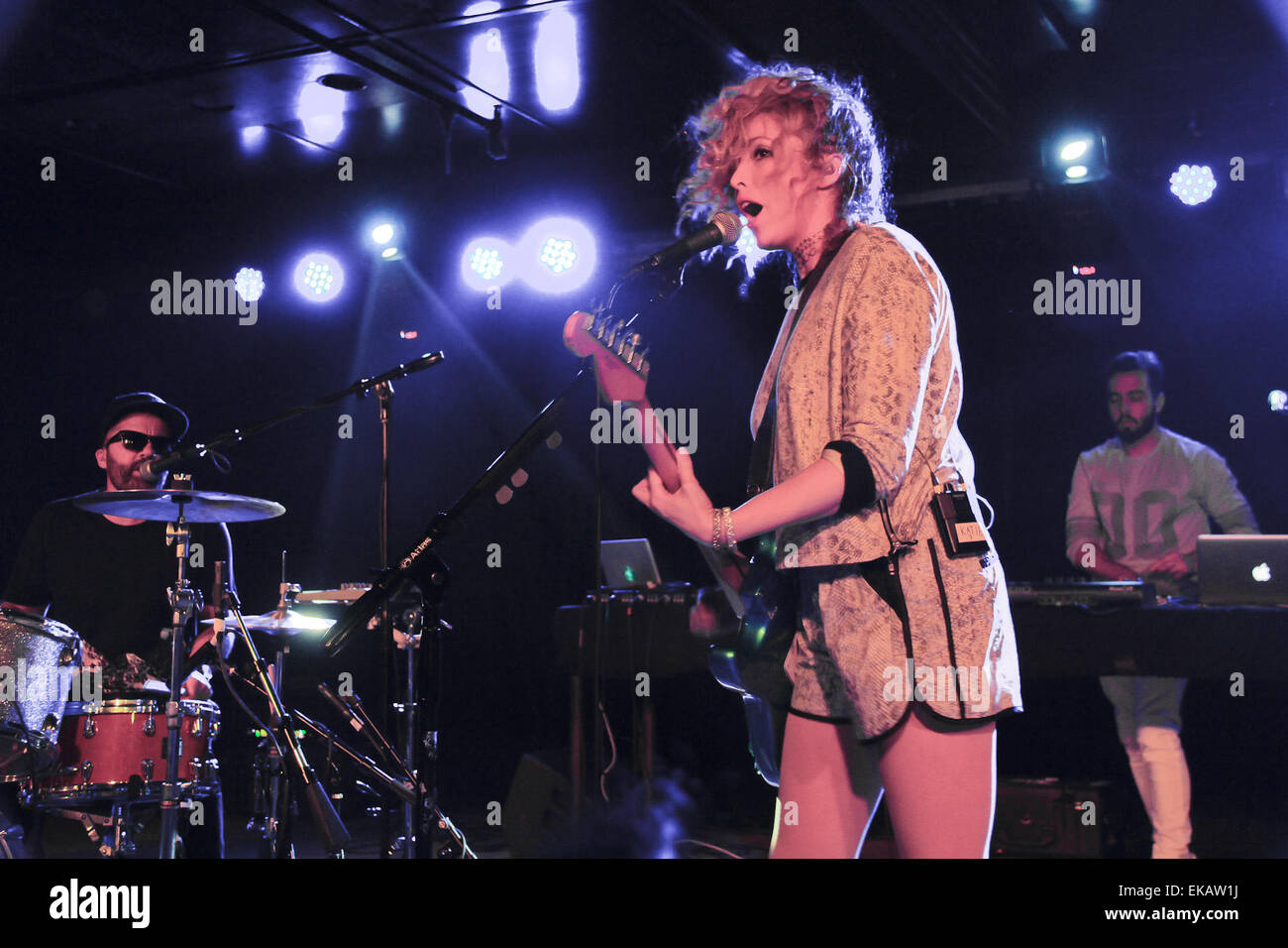 Ny, NY, USA. 1st Jan, 2000. The Ting Tings perform at Webster Hall on ...