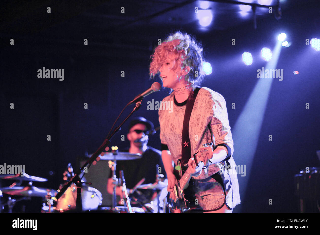 Ny, NY, USA. 1st Jan, 2000. The Ting Tings perform at Webster Hall on ...